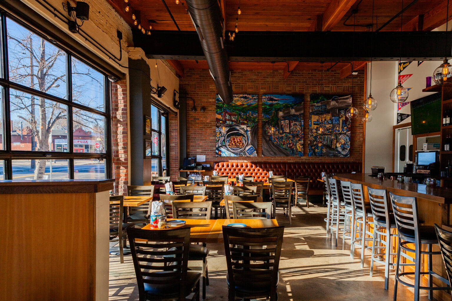 Congress Park Pizzeria - Blue Pan Pizza